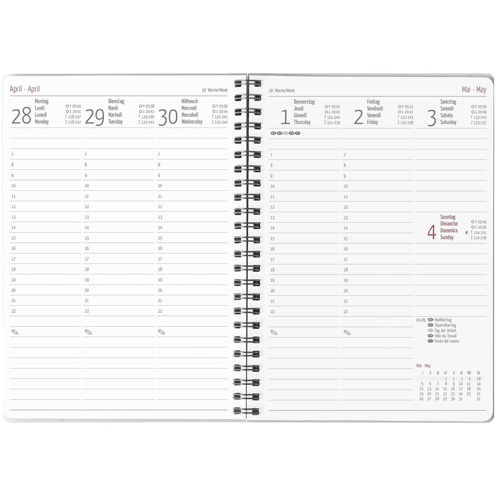 Ringbuchkalender 2025 - Dein Perfekter A5 Kalender