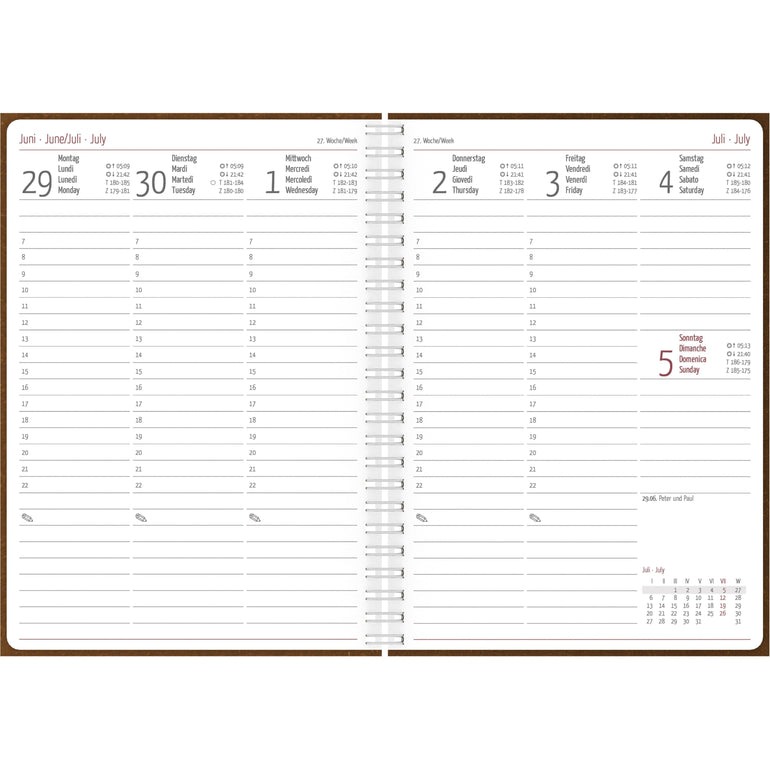 Ringbuchkalender 2026 - Dein Perfekter A5 Kalender – kalendersale.de