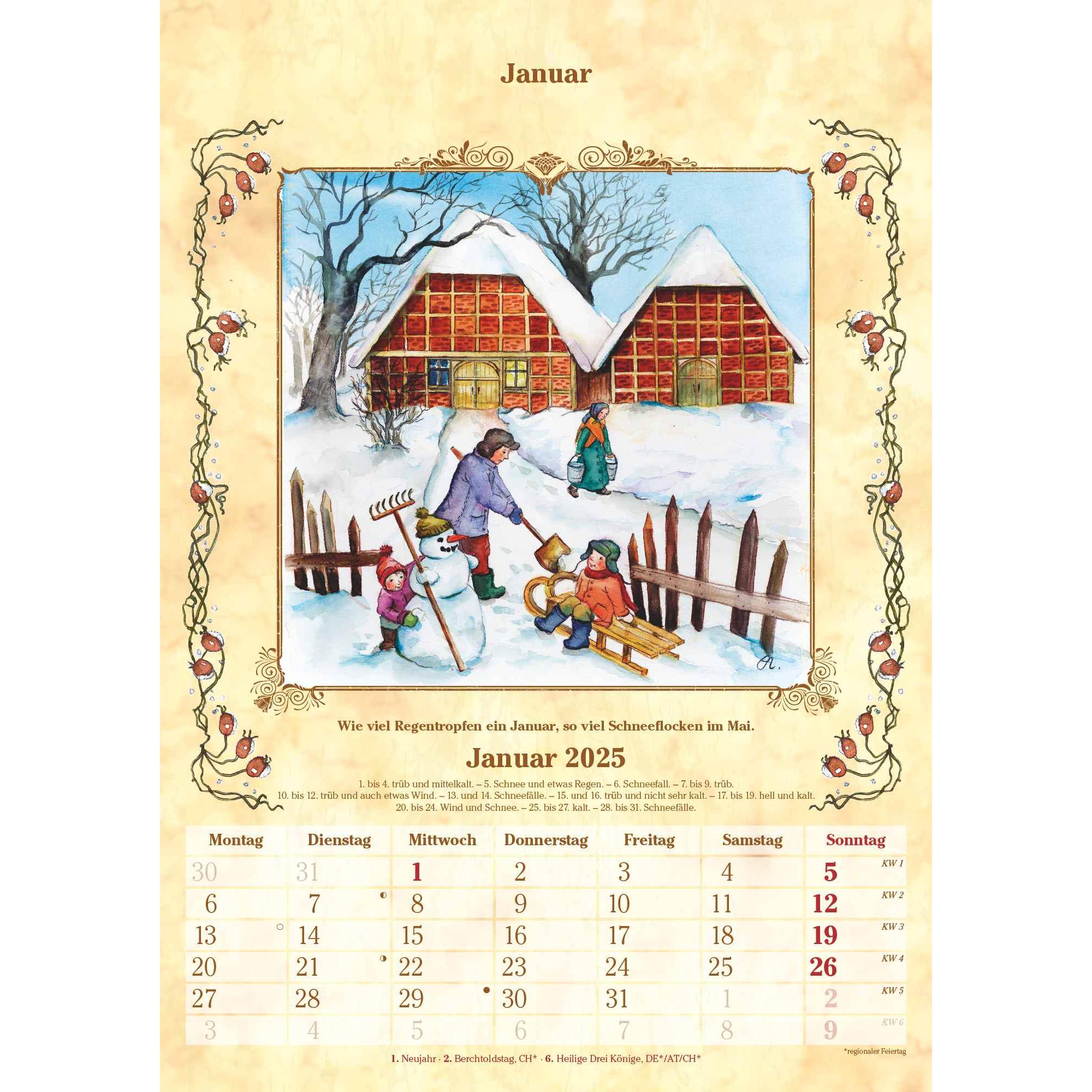 Entdecke die Vielfalt der Bauernkalender 2025 bei KalenderSale.de!