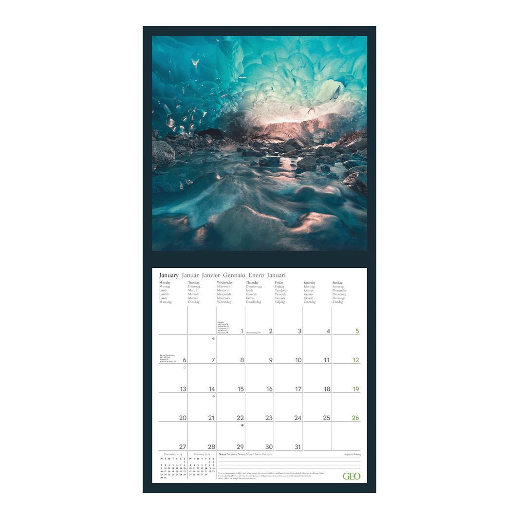 Hochwertige GEO-Kalender 2025 online kaufen bei KalenderSale.de